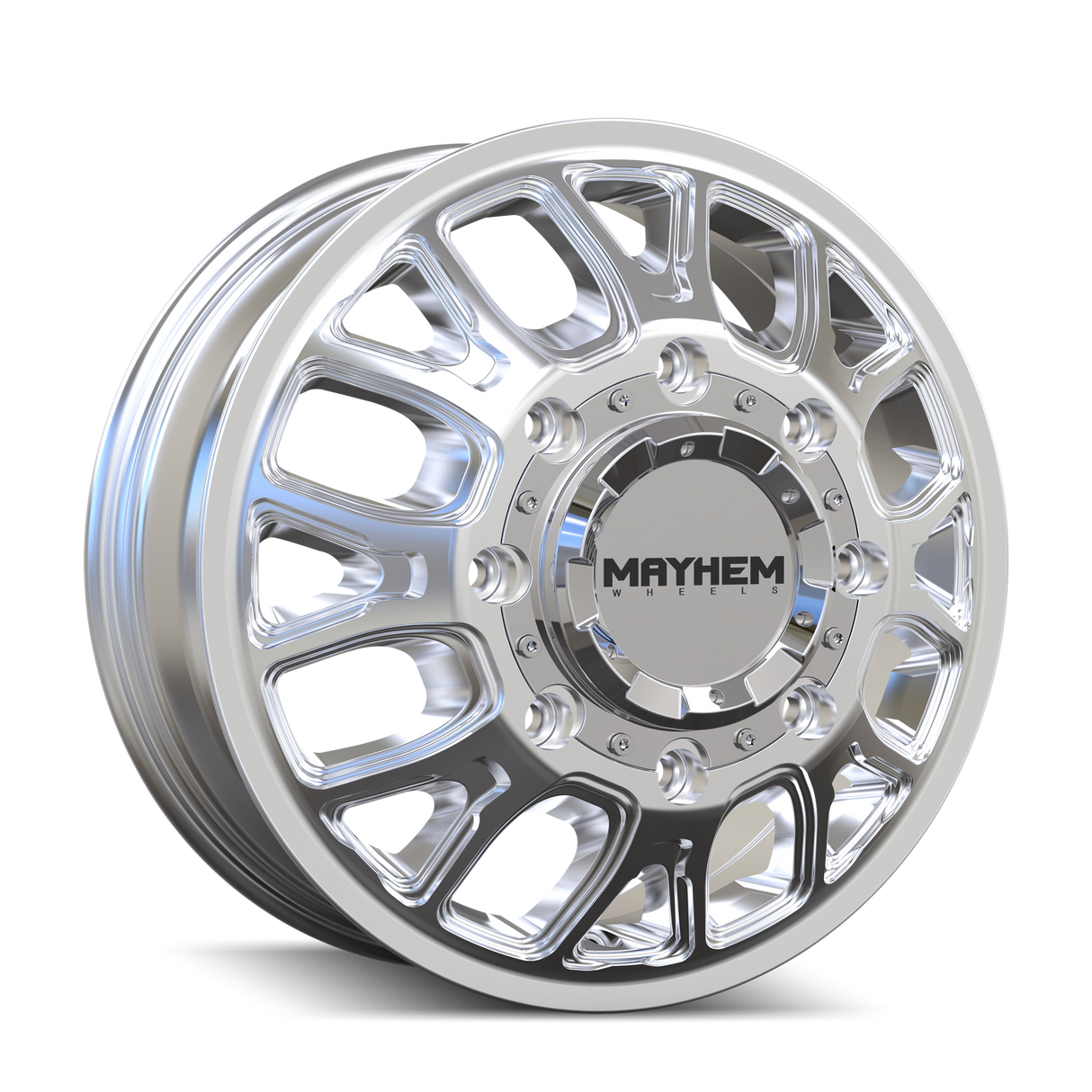 17x6.5 Mayhem Cogent Dually Polished 8x200 ET125 CB142 Wheel Rim – Tire ...