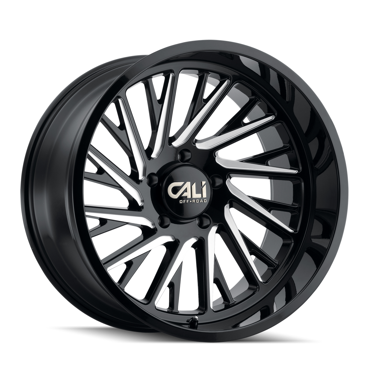 20x10 Cali Off-Road Purge Gloss Black Milled 6x139.7 ET-25 CB106 Wheel ...