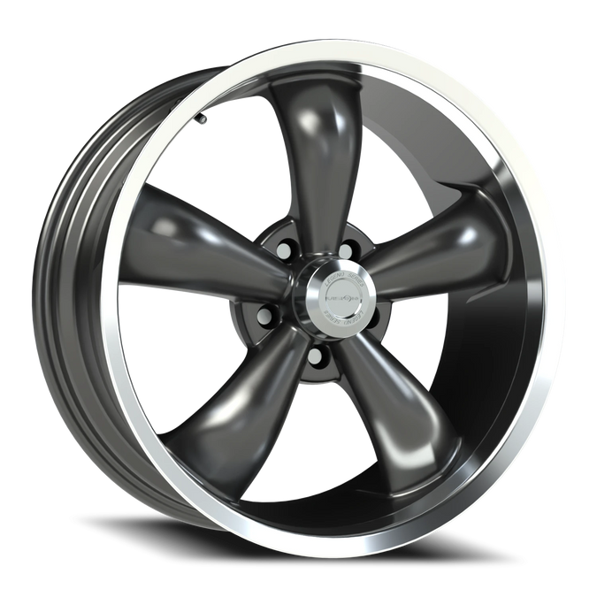 20x9.5 Vision 142 Legend 5/6 Gun Metal Machined Lip Wheel 5x115 ET12 C ...