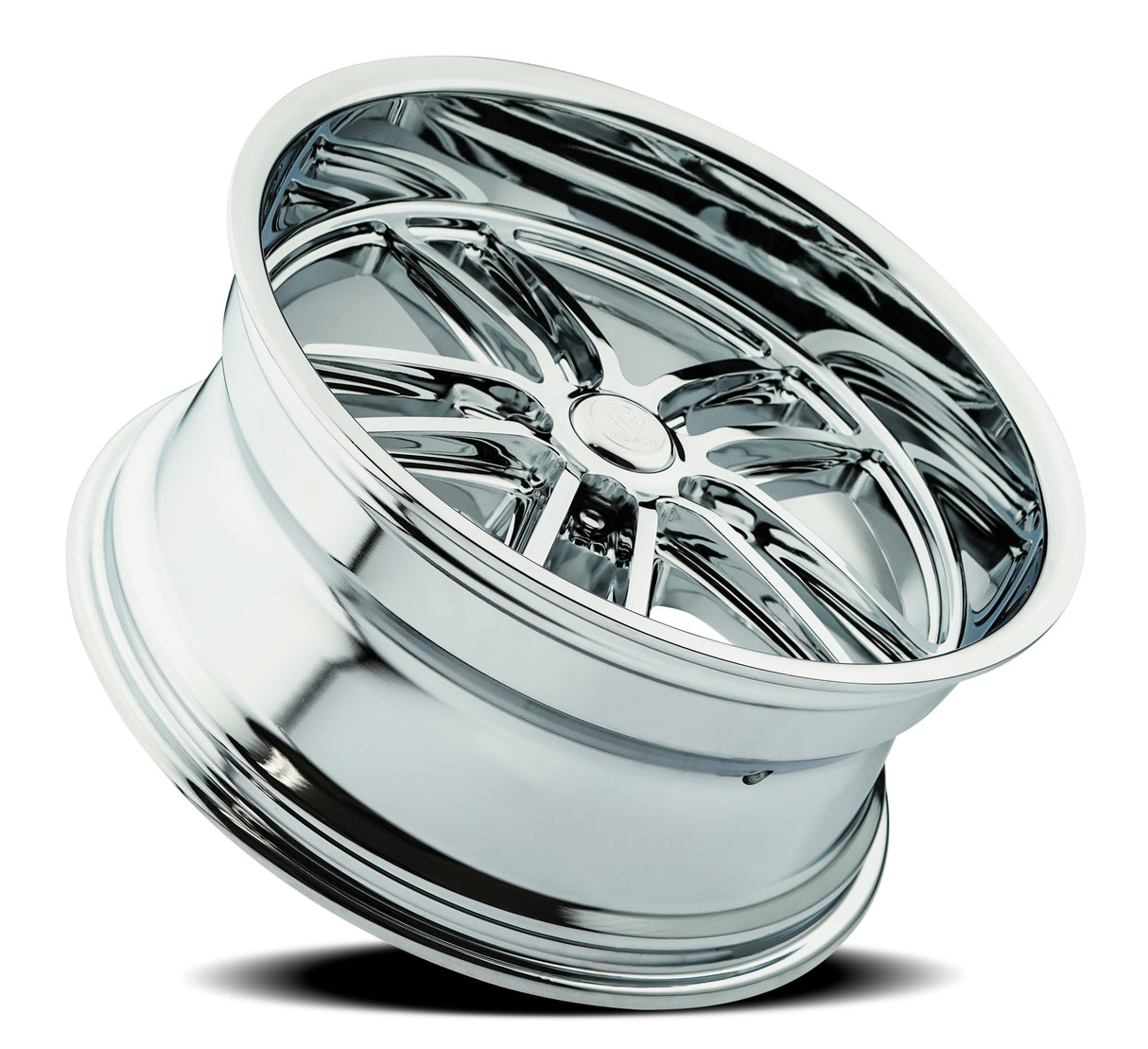 18x9.5 Resto Maverick Milled Window Chrome Plated 5x114.3 ET1 CB72.69 ...