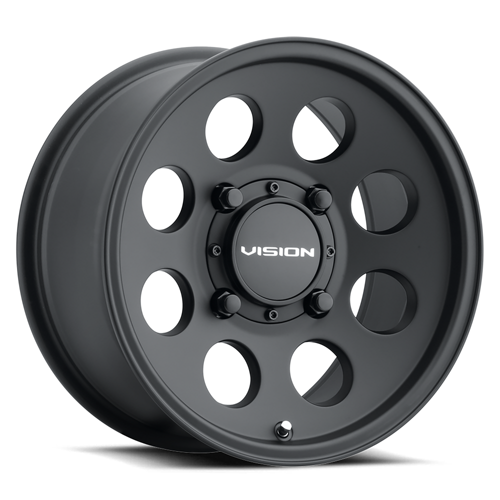 15X6 Vision Midway Satin Black 4x136 ET38 Wheel Rim – Tire Discounters