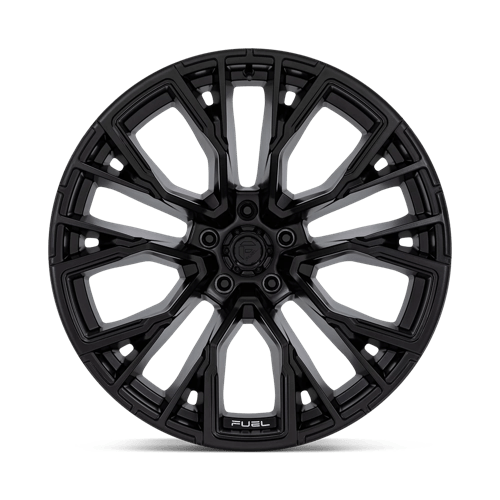 22x12 Fuel Off-Road D847 Rebar Blackout 5x127 ET-44 CB71.5 Wheel Rim ...