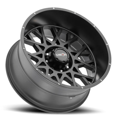 18x9 Vision 412 Rocker Satin Black Wheel 8x180 ET12 CB124.2 – Tire ...