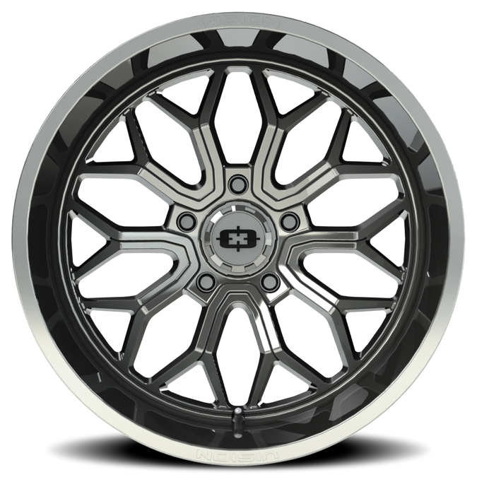 20x12 Vision 402 Riot Chrome Wheel 5x139.7 ET-51 CB108 – Tire Discounters