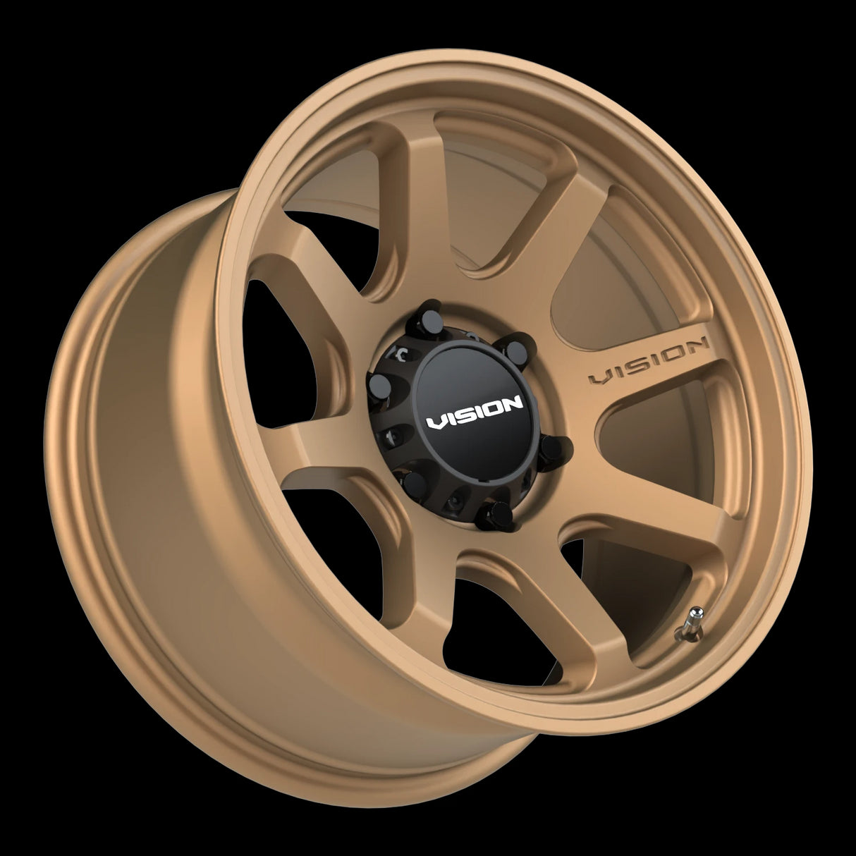 17x9 Vision 351 Flow Bronze Wheel 6x139.7 ET-12 CB106.2 – Tire Discounters
