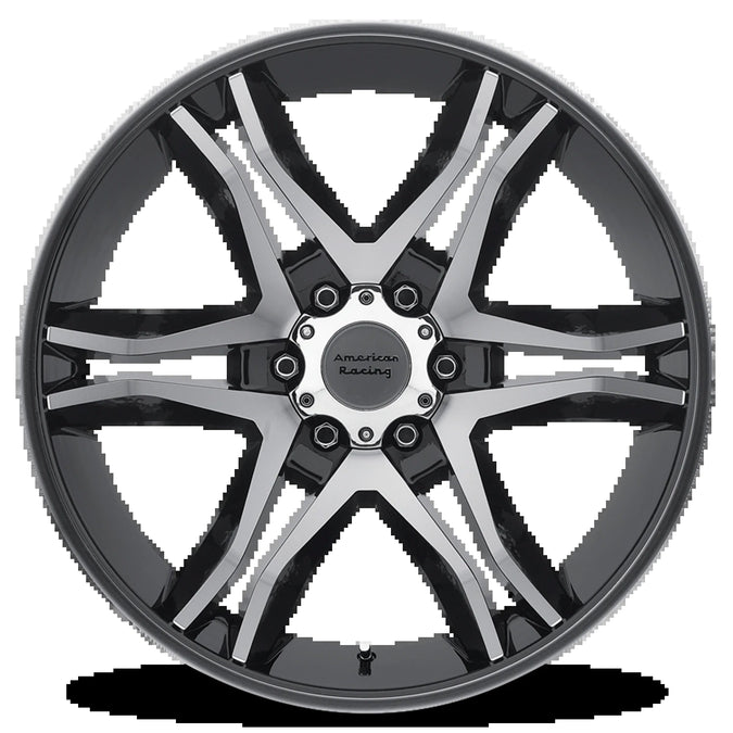 20.00x8.50 AME Mainline Gloss Black Machined 6x139.7 35.00 0.00 106.25 ...